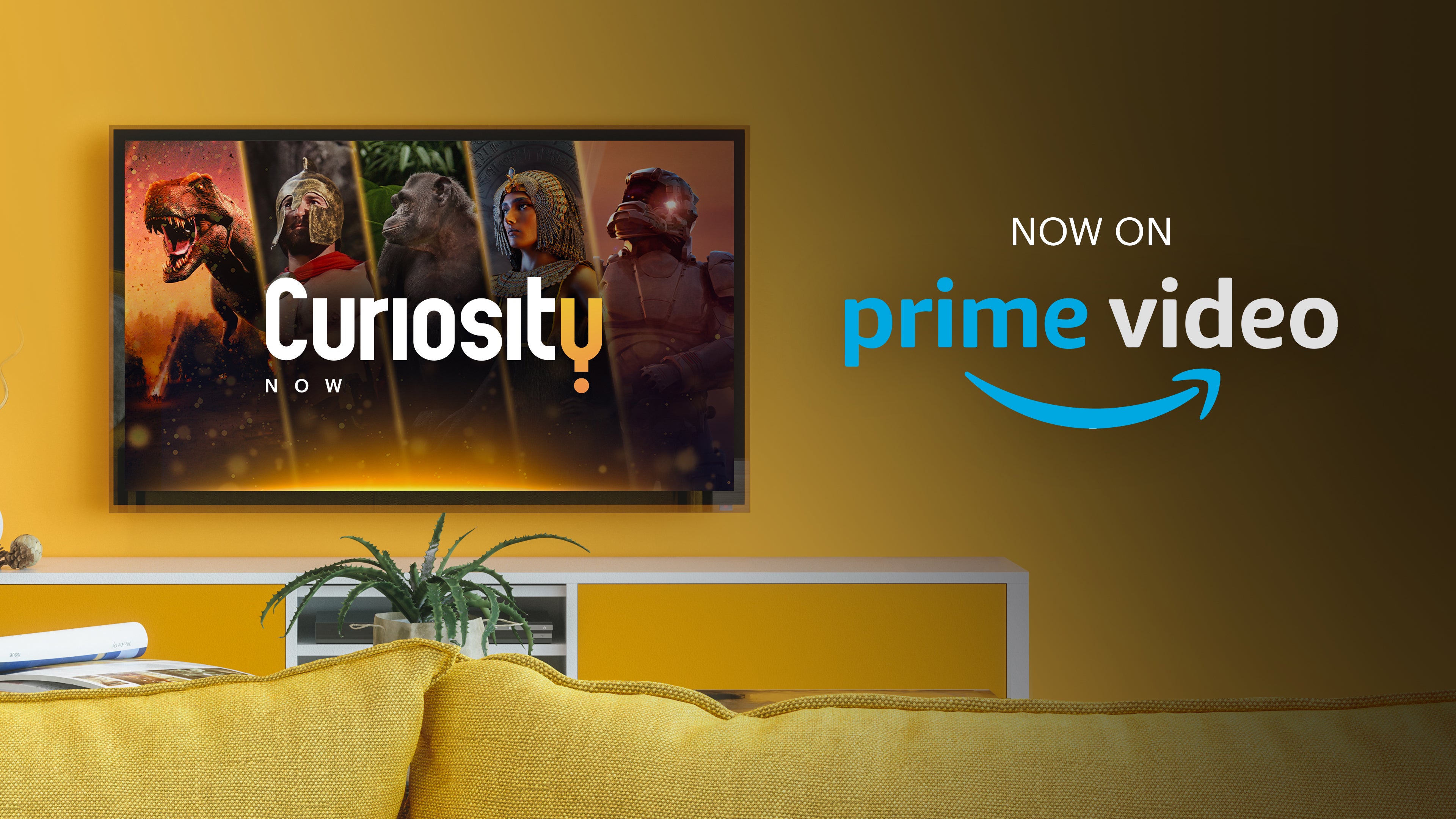 Curiosity Now FAST channel launches on Prime Video