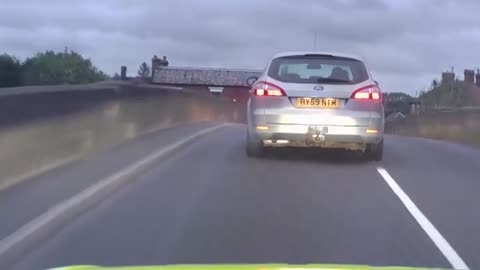 Driver leads cops on 'Britain's slowest police chase' after making ...