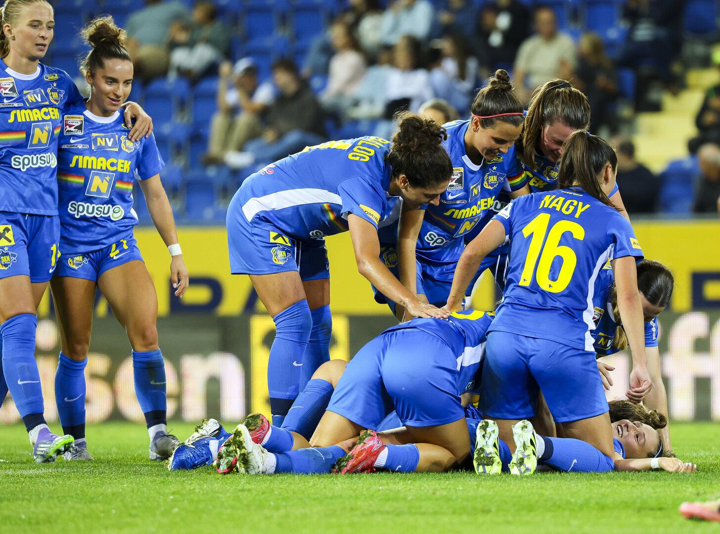Geschafft! SKN-Frauen stehen zum vierten Mal in der Champions League