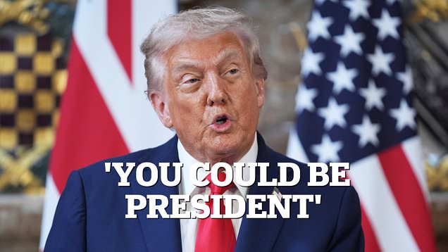 Trump: I told Charlie Kirk that he could be president one day