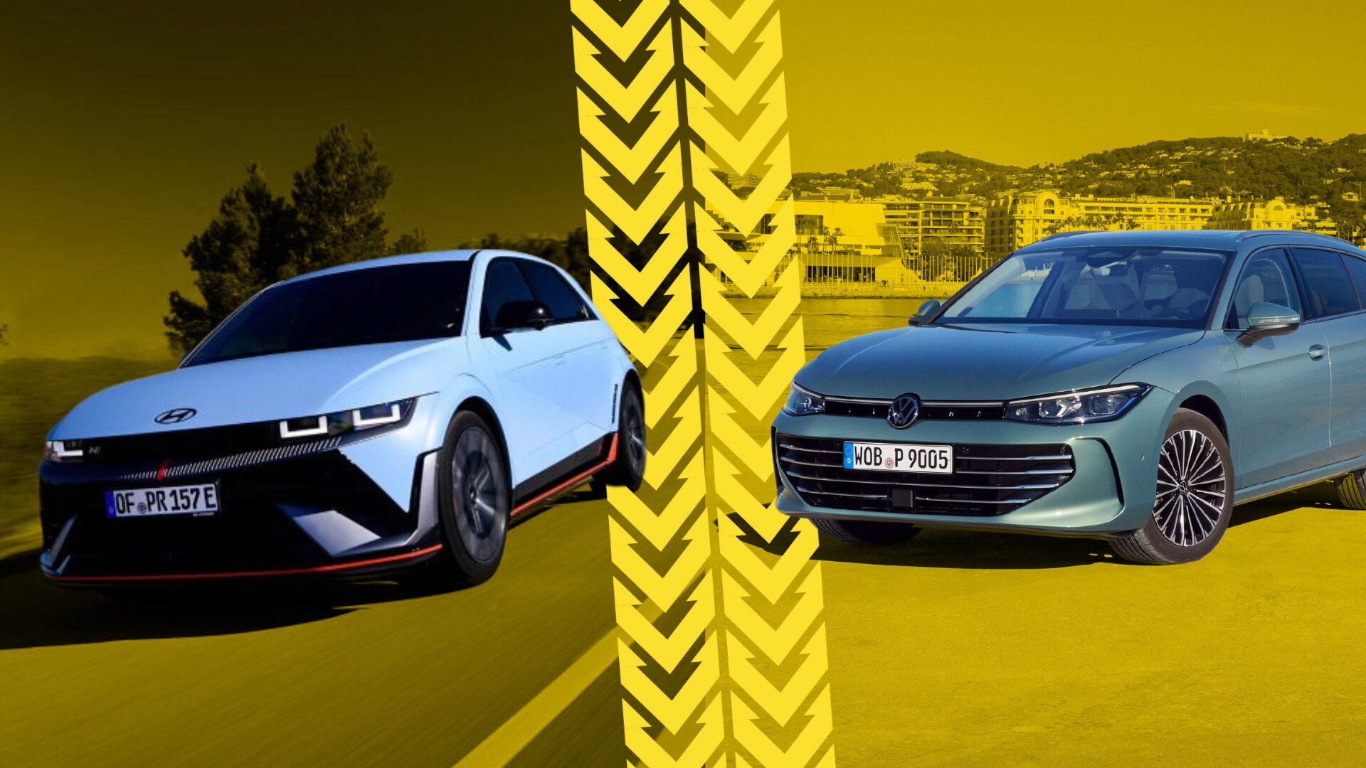 Hyundai IONIQ 5 N vs VW Passat B9, hatch performant vs cruiser raffiné