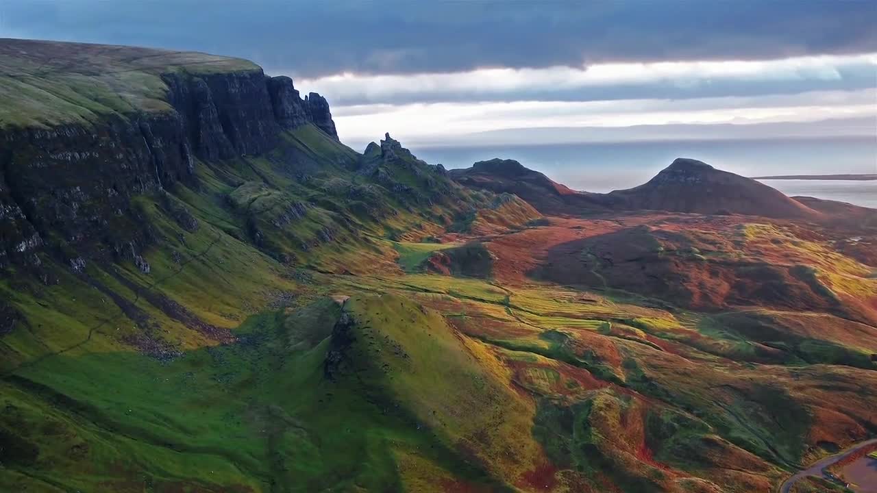 Drone Views Of The Isle of Skye: Scotland’s Rugged Beauty...