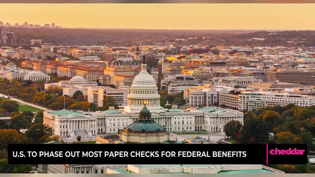 U.S. to Phase Out Most Paper Checks for Federal Benefits