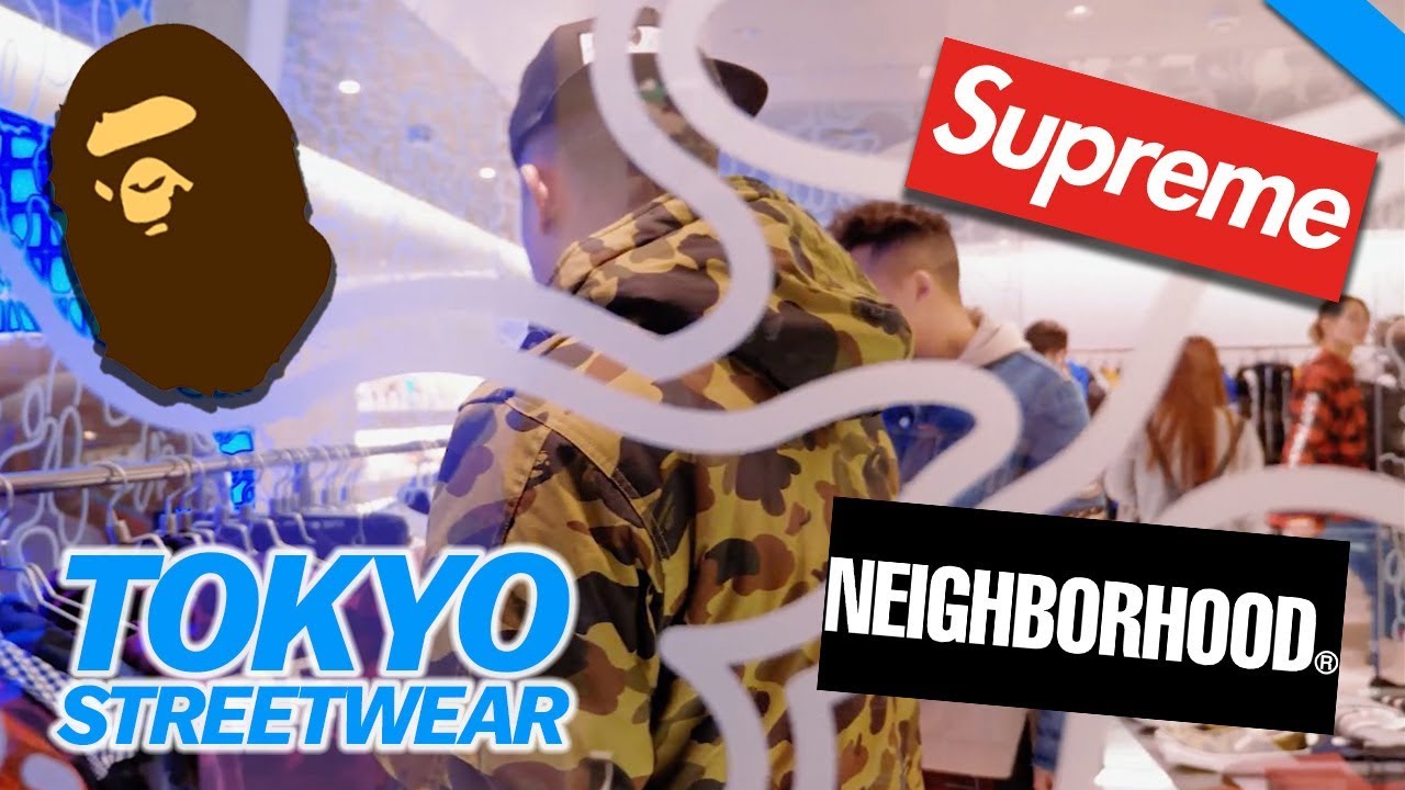 Supreme Bape and Japanese streetwear in Tokyo explored