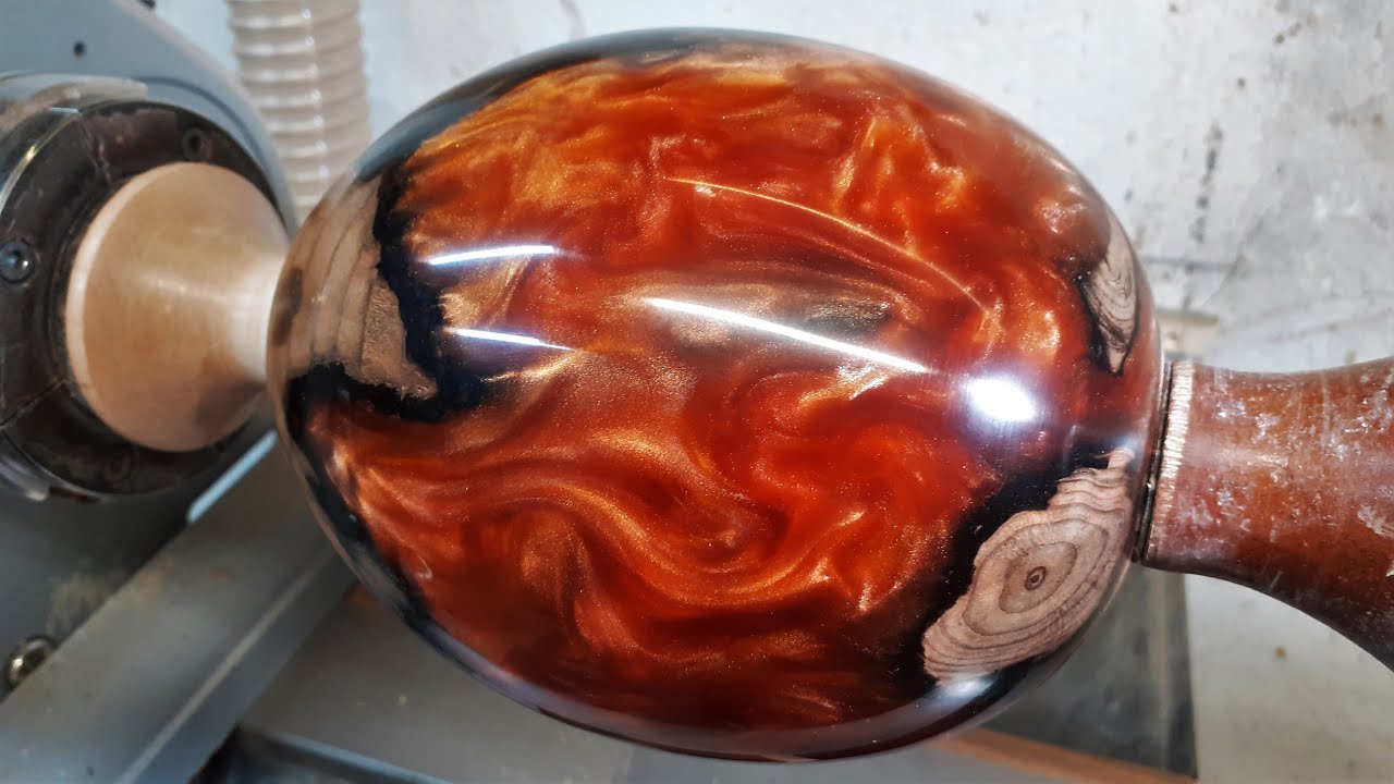 How to shape and finish a fiery phoenix egg