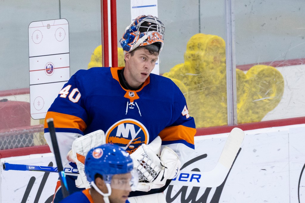 Semyon Varlamov, Pierre Engvall missing start of Islanders training ...