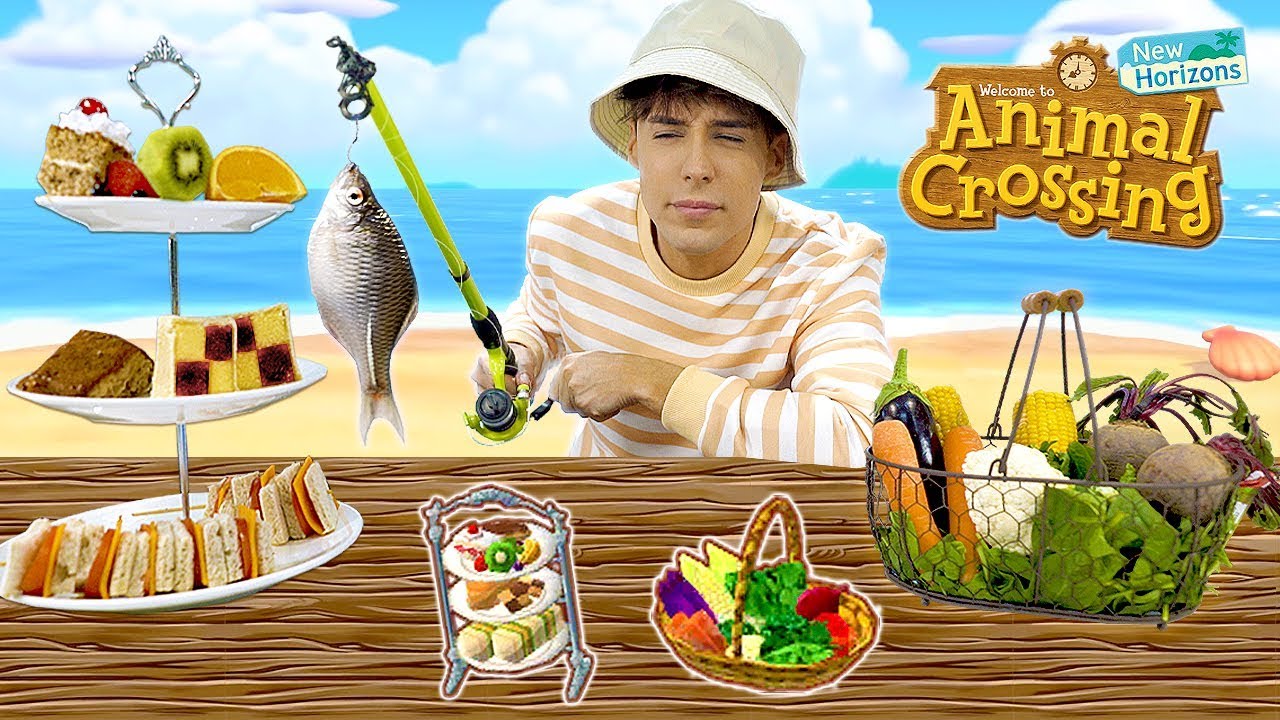 I ate like my Animal Crossing character for 24 hours