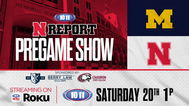 Nebraska hosts Michigan in Big Ten opener Saturday; N REPORT Pregame ...