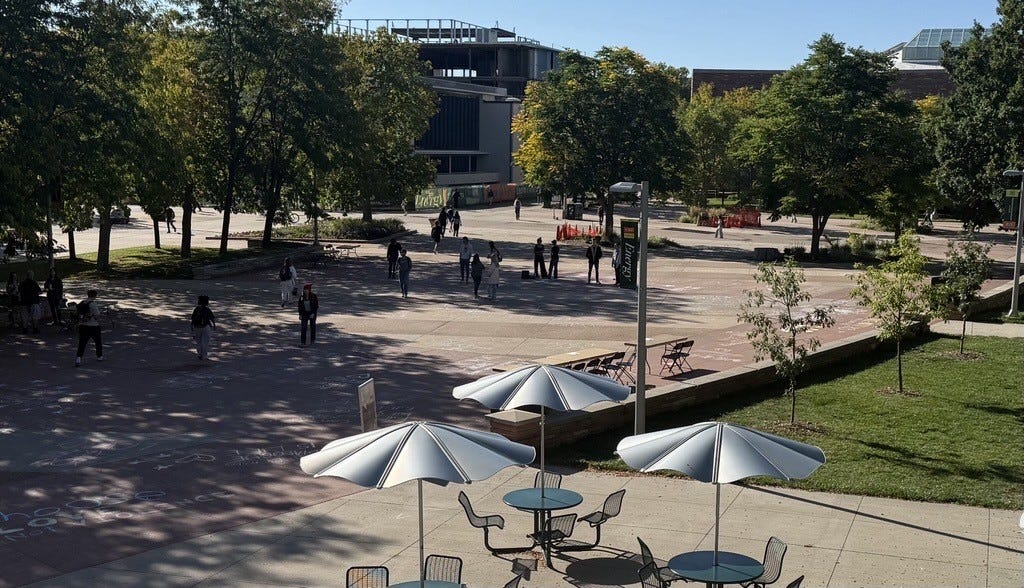 Live: Calm on CSU's campus on morning of planned events