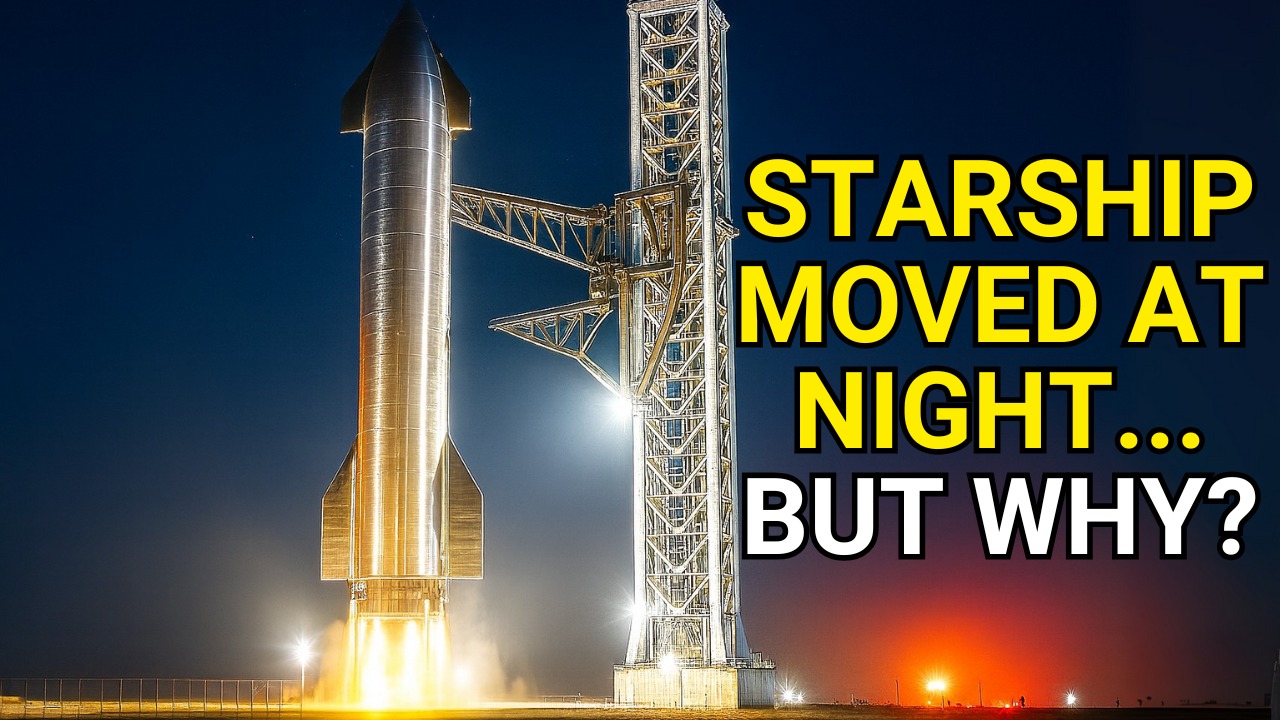 Starship's Final Test Before Mars? SpaceX Moves the Beast!