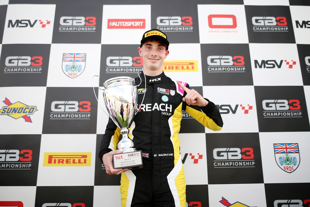 GB3 race winner Macintyre steps back from racing after cancer diagnosis