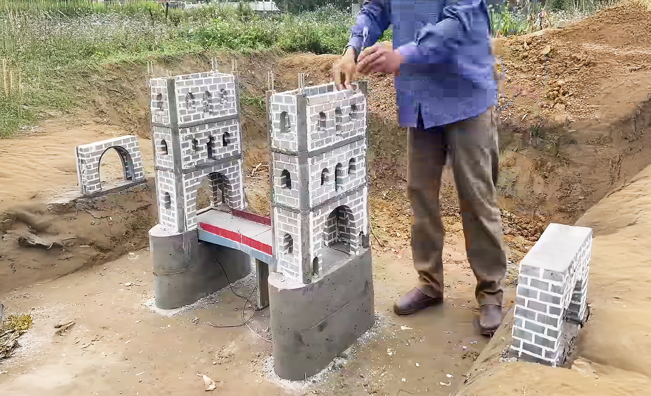 I built a mini Tower Bridge! 🏗️