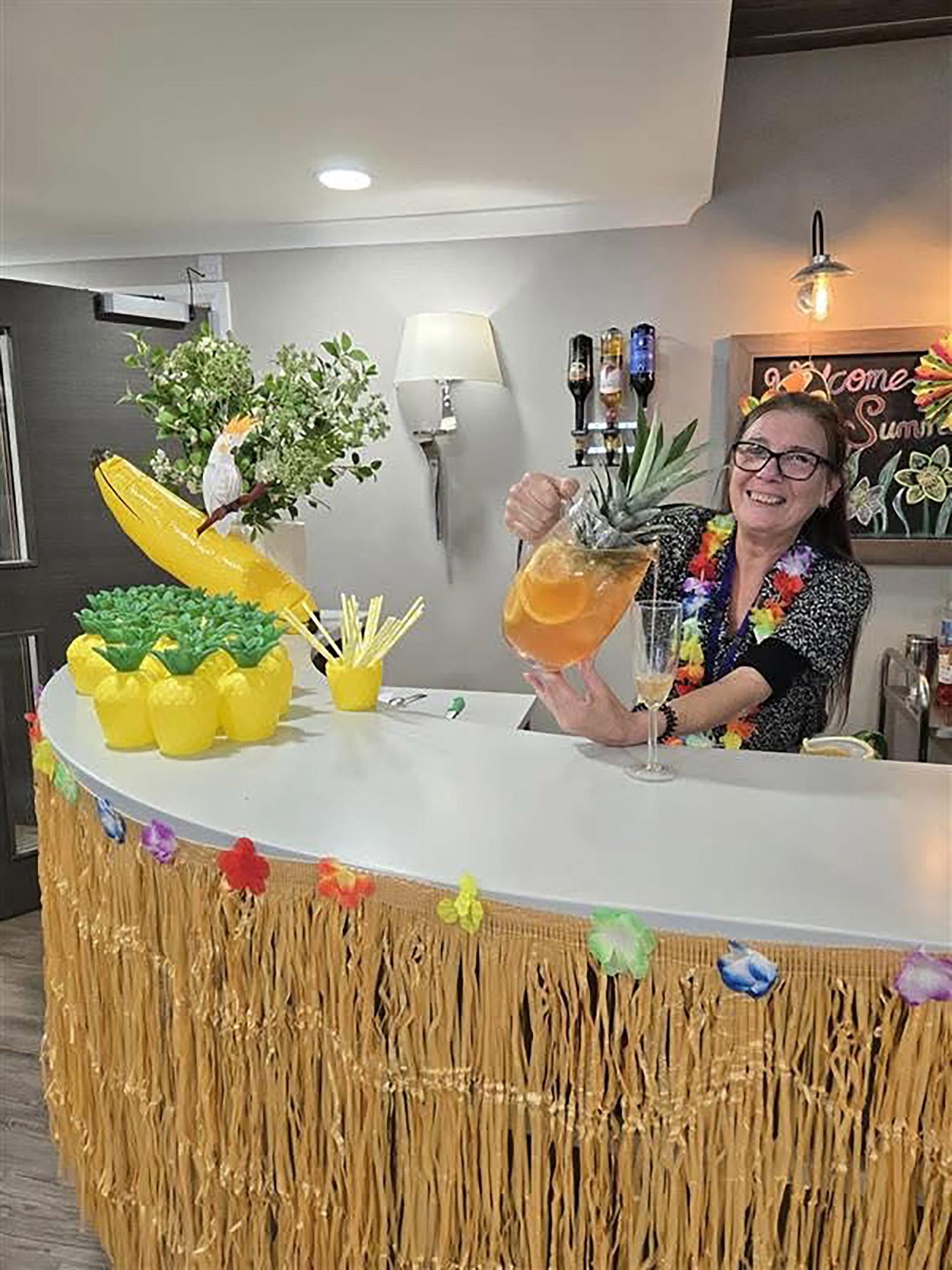 Crofton Springs Care Home hosts Caribbean afternoon in Cheltenham