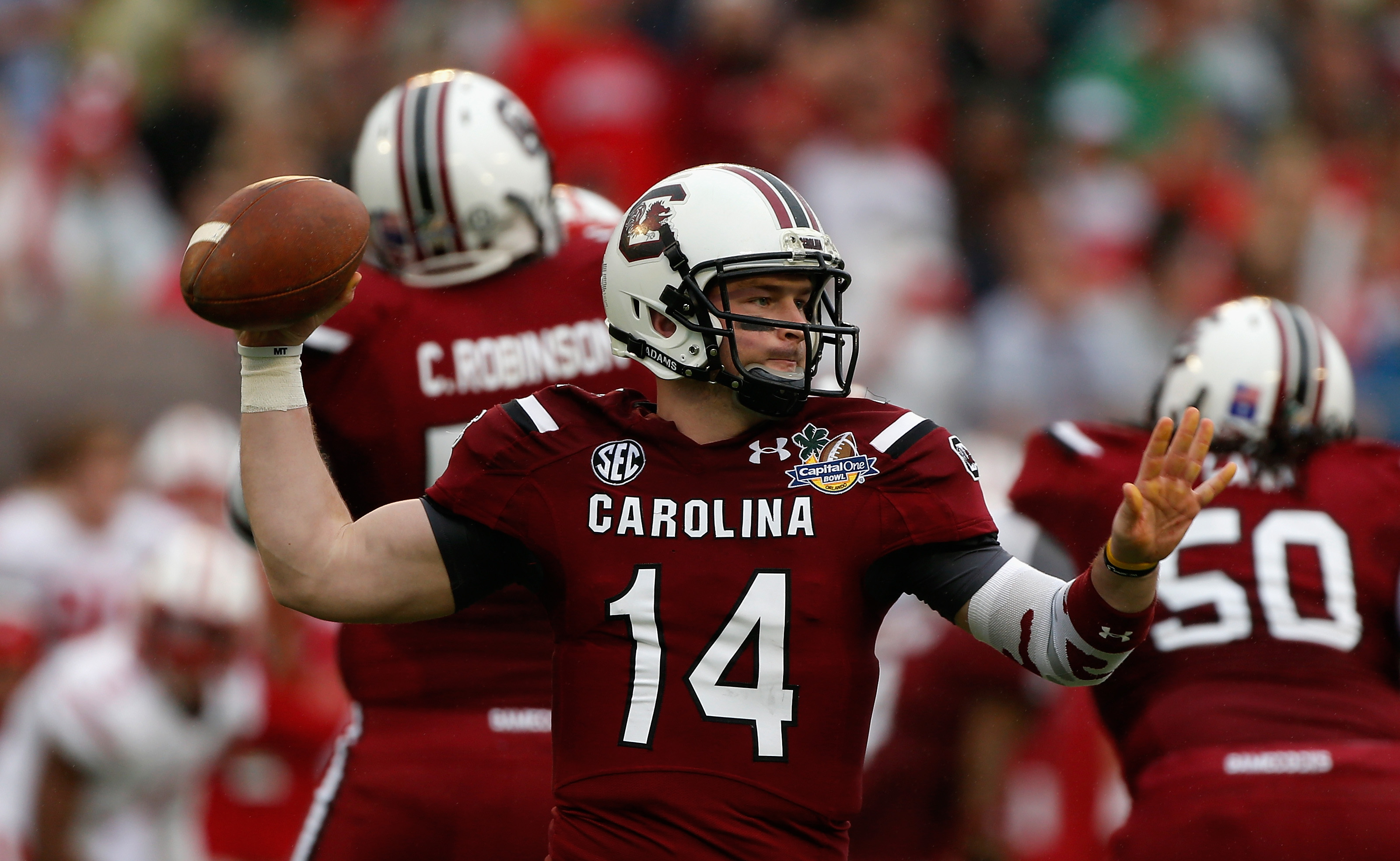 Former South Carolina QB Connor Shaw hospitalized after collapsing ...