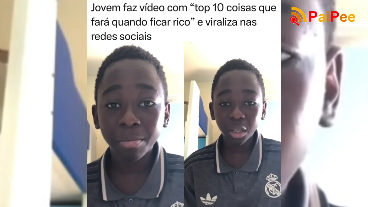 Jovem viraliza ao listar as “10 coisas que vai fazer quando ficar rico”