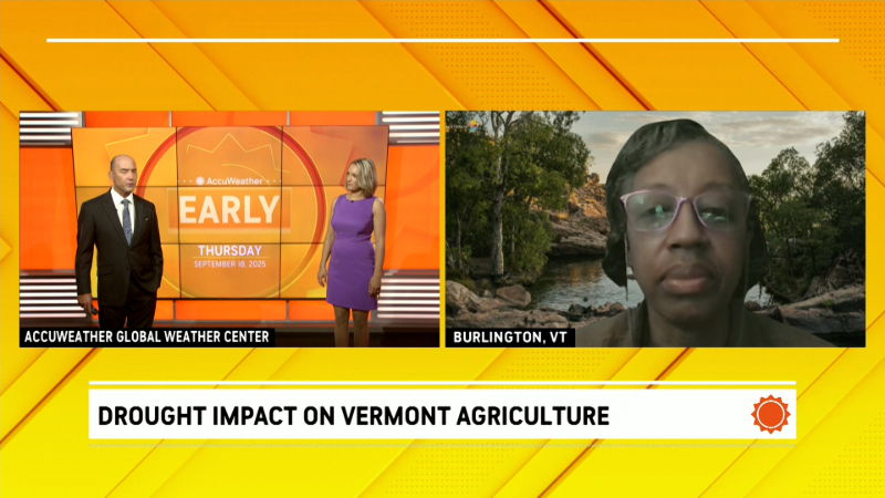Drought impact on Vermont agriculture