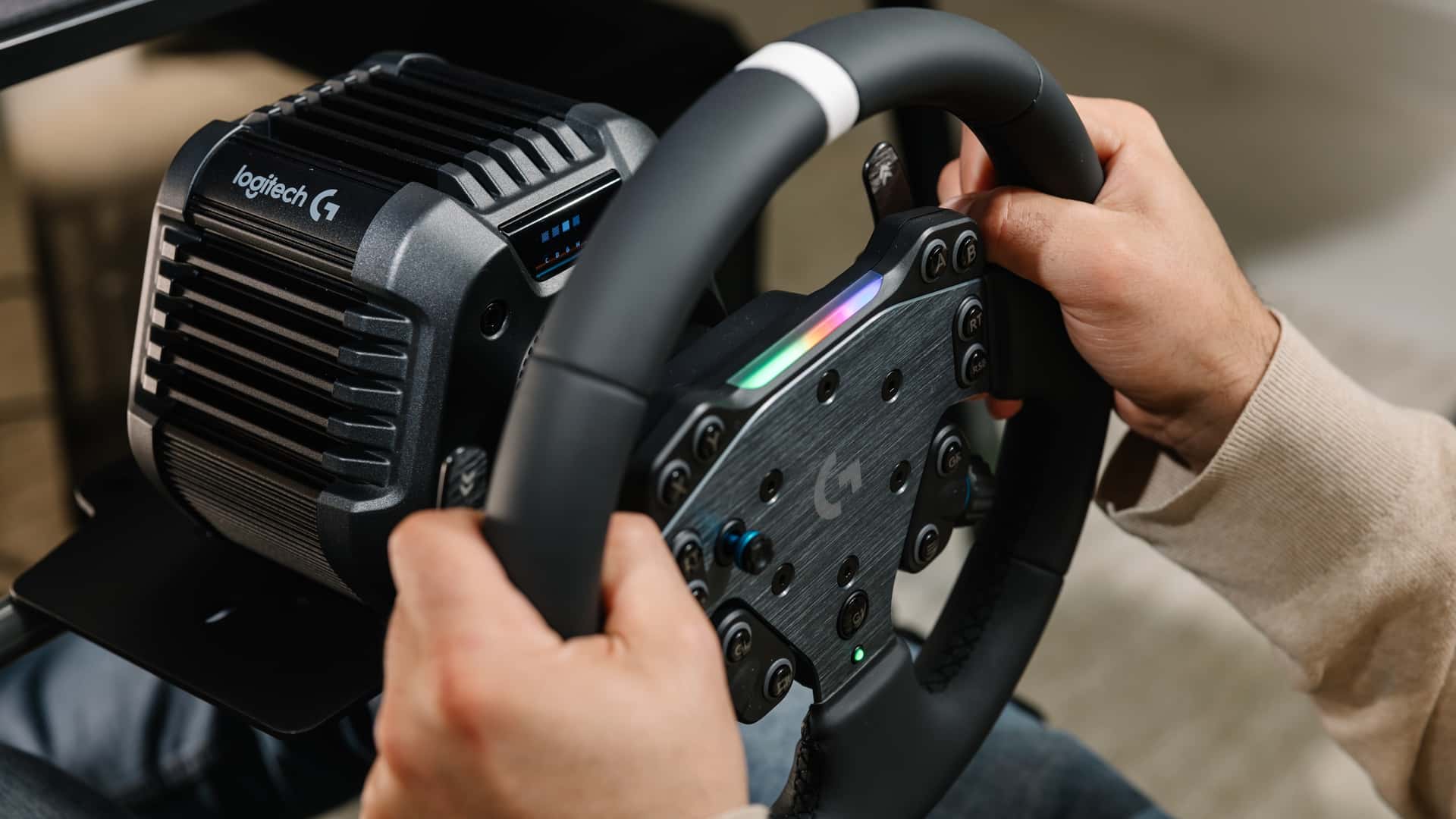 Logitech's New Steering Wheel Is For Serious Sim Racers. We Got a Hands ...