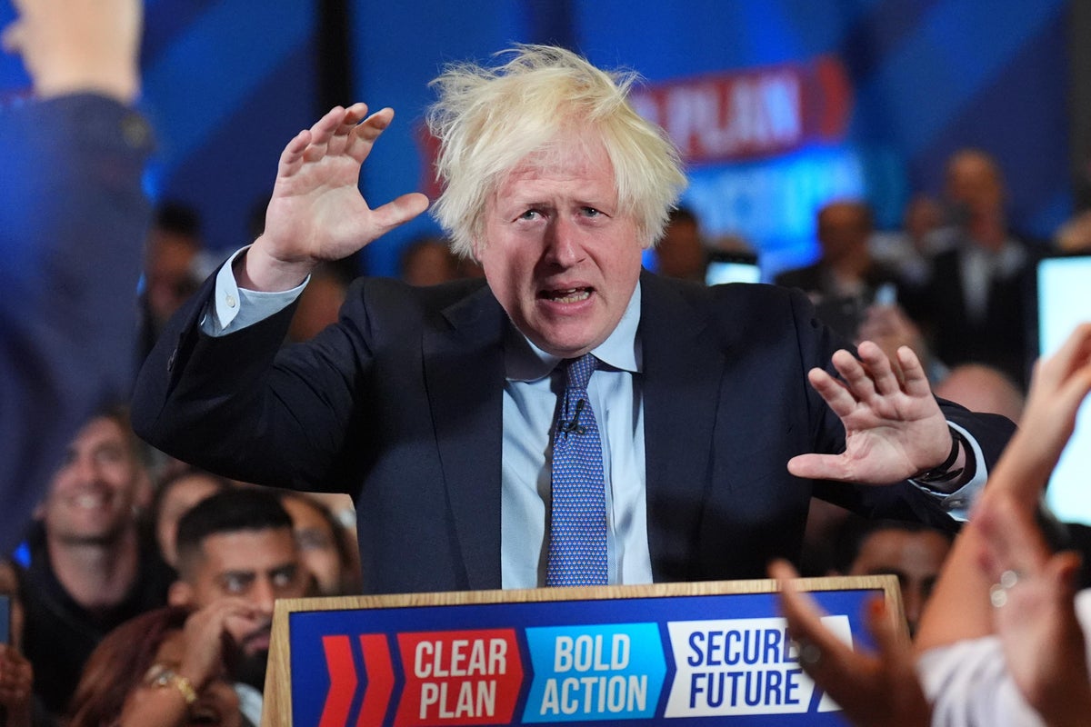 Voices: Boris Johnson’s state dinner bust-up shows how lost the Tories are