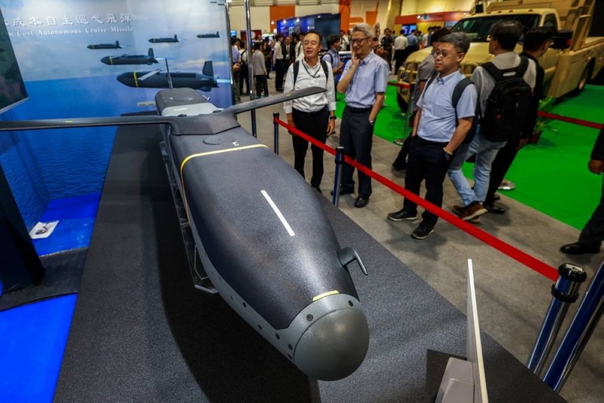 Taiwan, US firm to make missile, underwater drone
