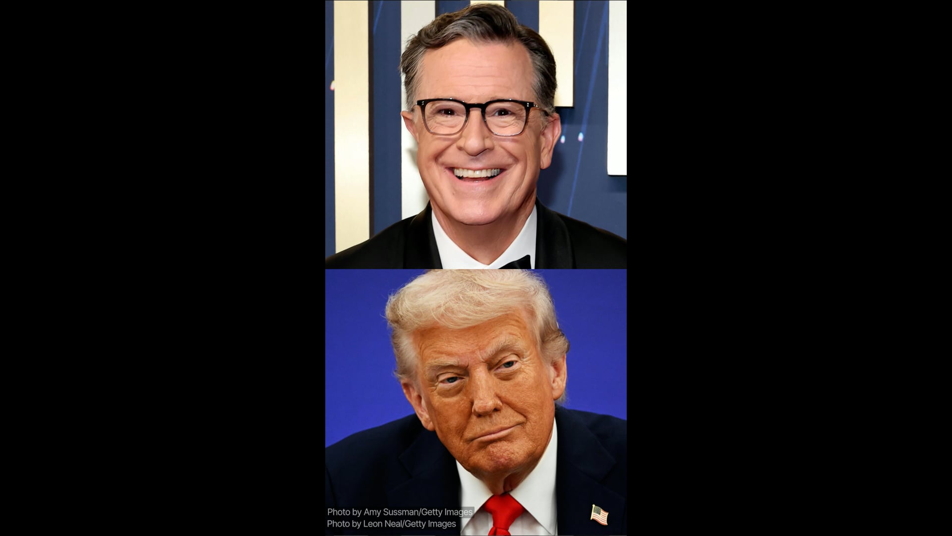 Stephen Colbert Takes Aim At Trump While Celebrating Emmy Win.