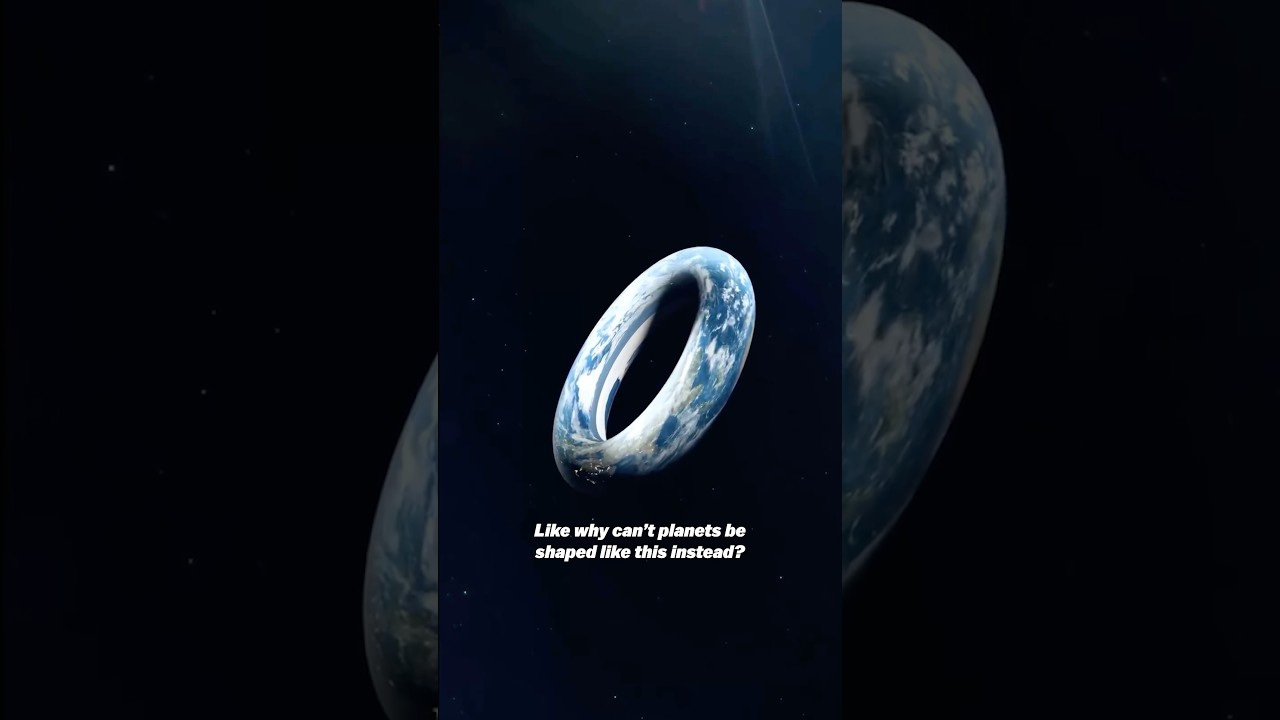 What if planets could be cubes?