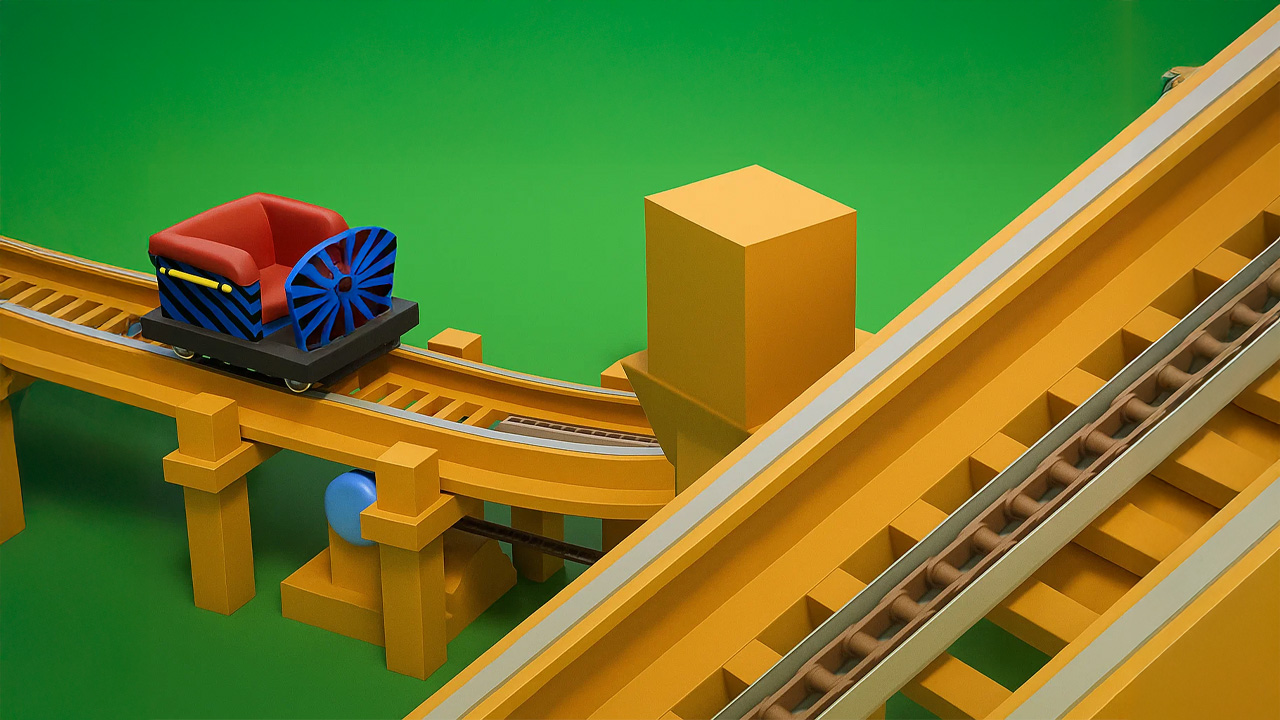 Why do roller coasters make that clicking sound?