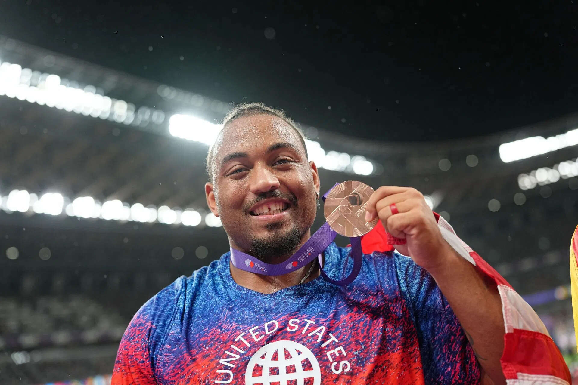 Curtis Thompson makes history as he wins USA’s first men’s javelin ...