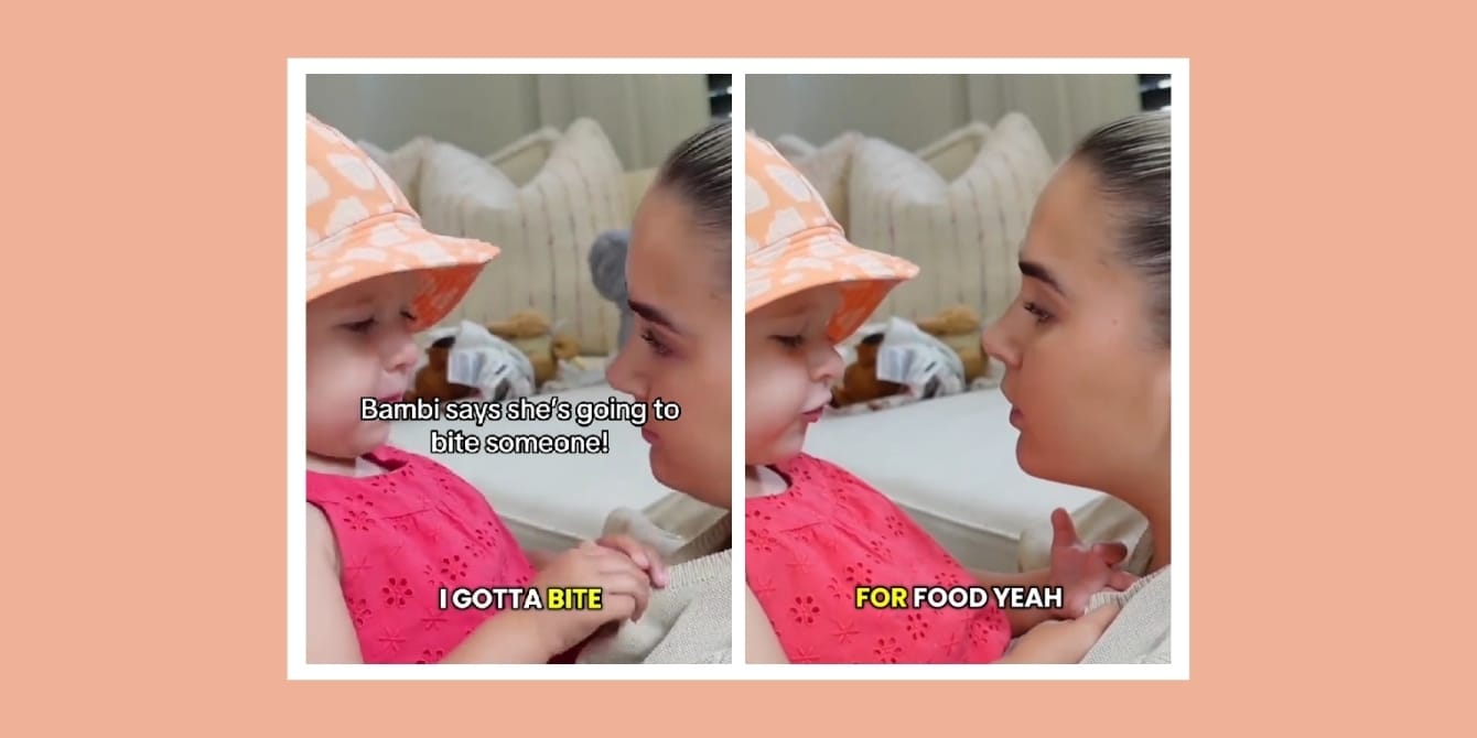 Toddler “biting” clip sparks laughs—here’s a calm, expert-backed plan ...