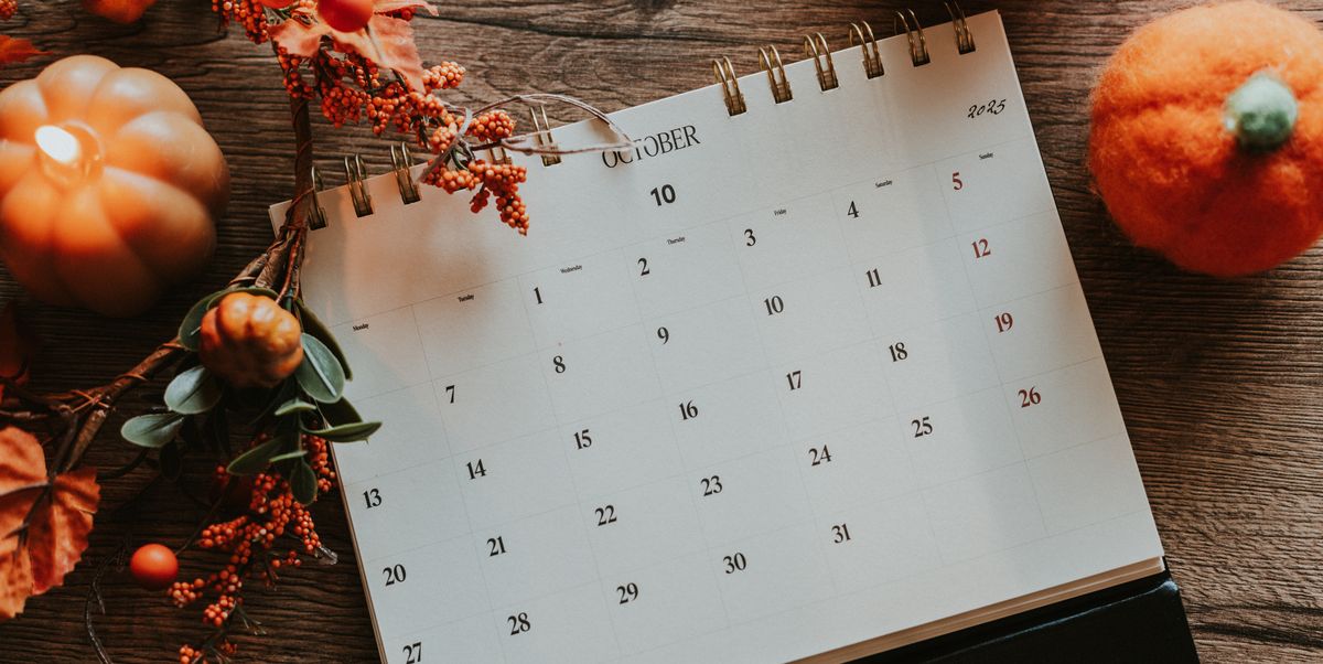 Your Guide to All October 2025 Holidays and Observances