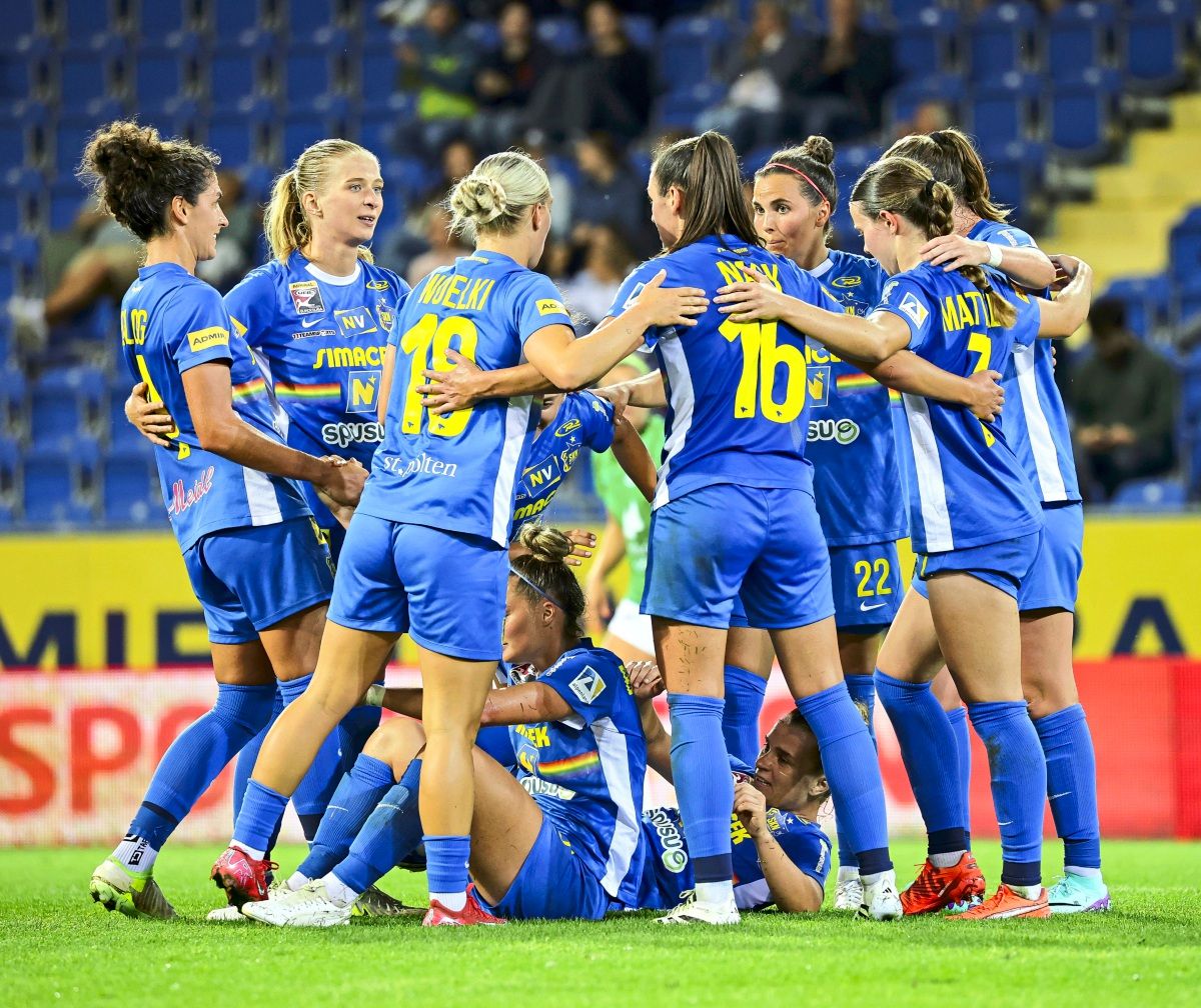 SKN St. Pölten zum vierten Mal in Folge in der Champions League der Frauen