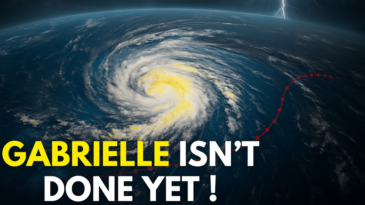 Gabrielle Fights to Survive in the Atlantic—Hurricane Still Possible
