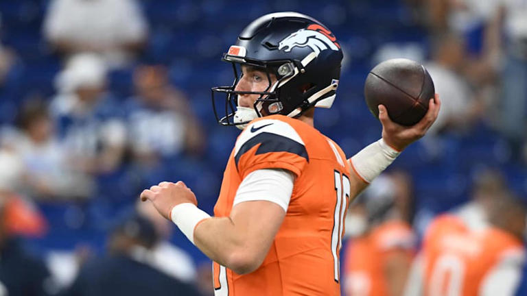 Broncos HC Sean Payton Comments on Bo Nix Sideline Exchange