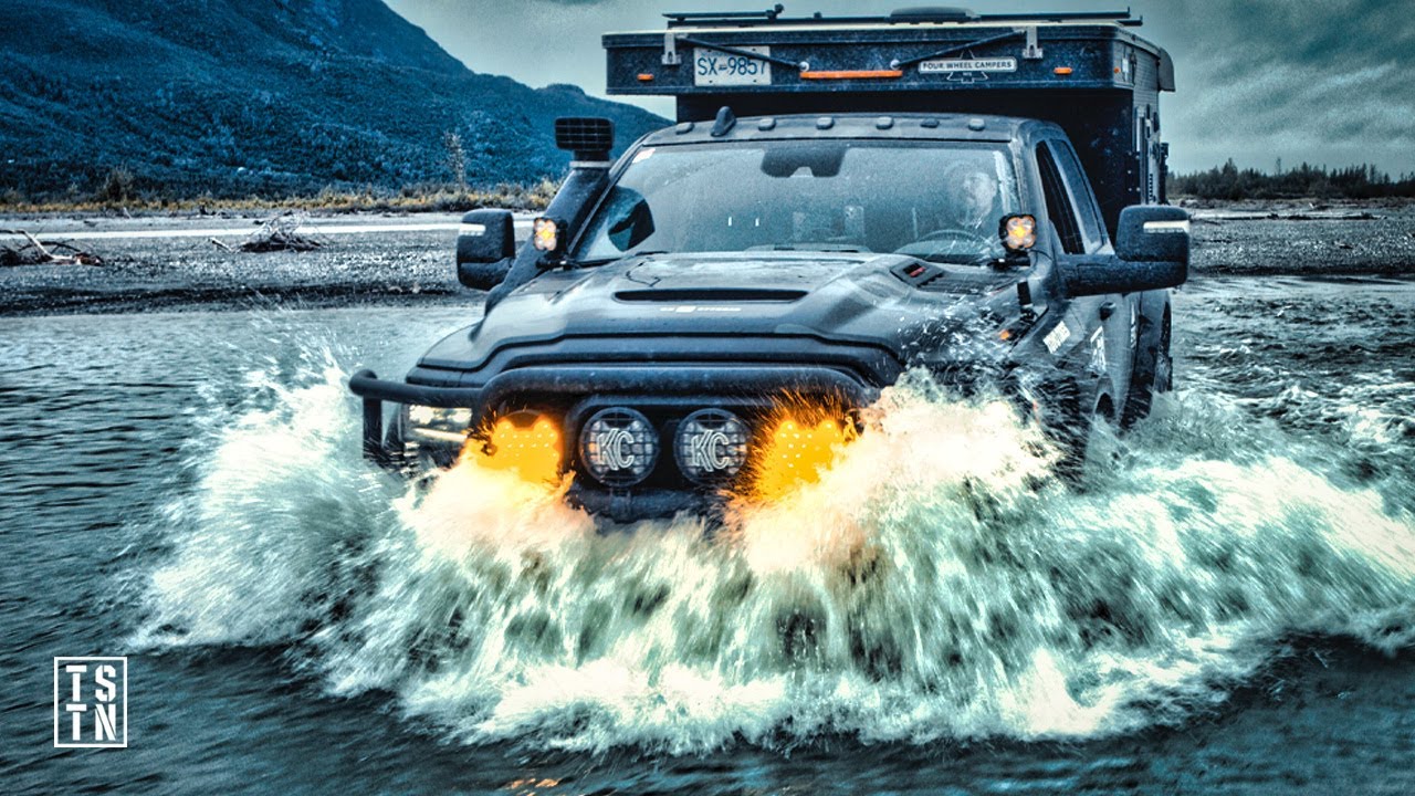 Unbelievable deep water crossings in Alaska!