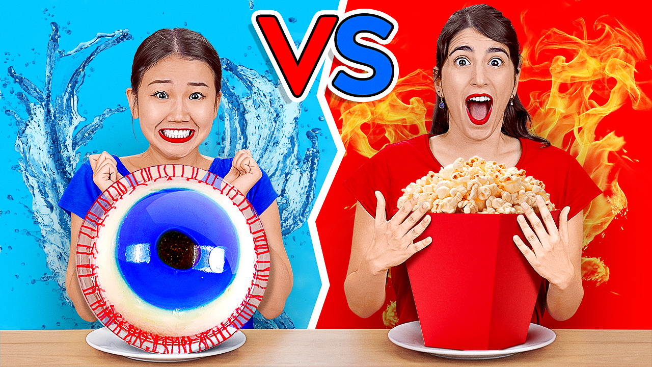 Color Craze: 24-Hour Single Shade Snack Challenge!