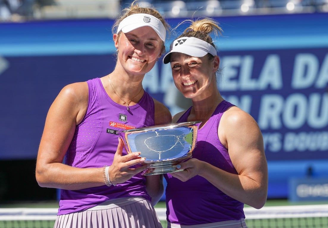 Gabriela Dabrowski and Erin Routliffe, tennis doubles fan favorites, in ...