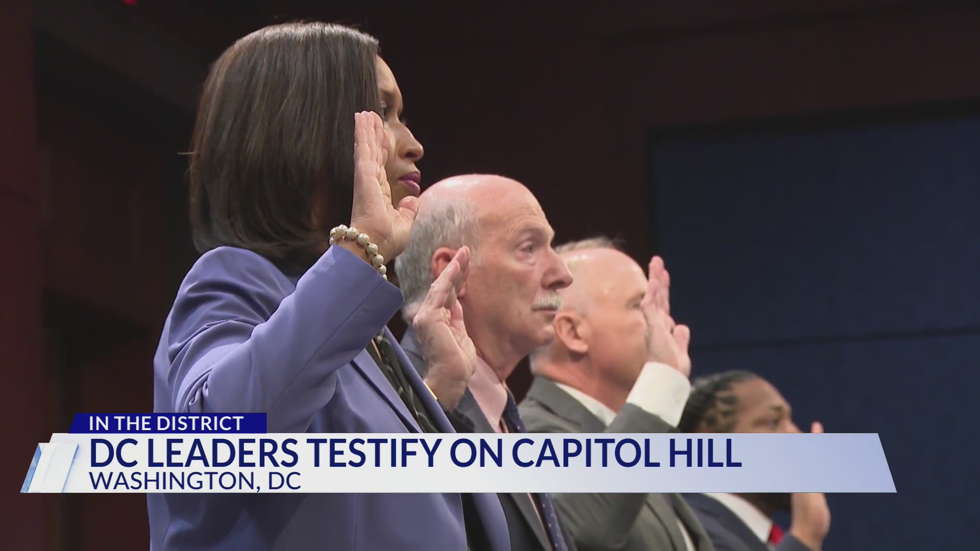 DC leaders testify on Capitol Hill