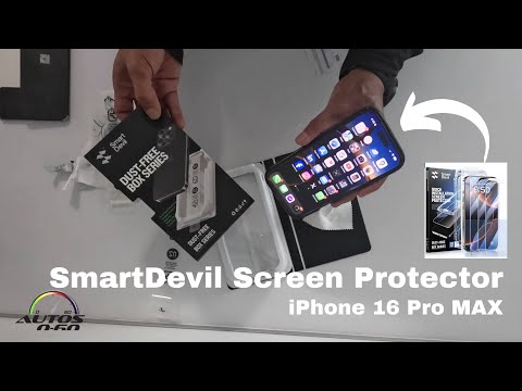 Protector de pantalla SmartDevil de 3 unidades para mi nuevo iPhone 16 ...