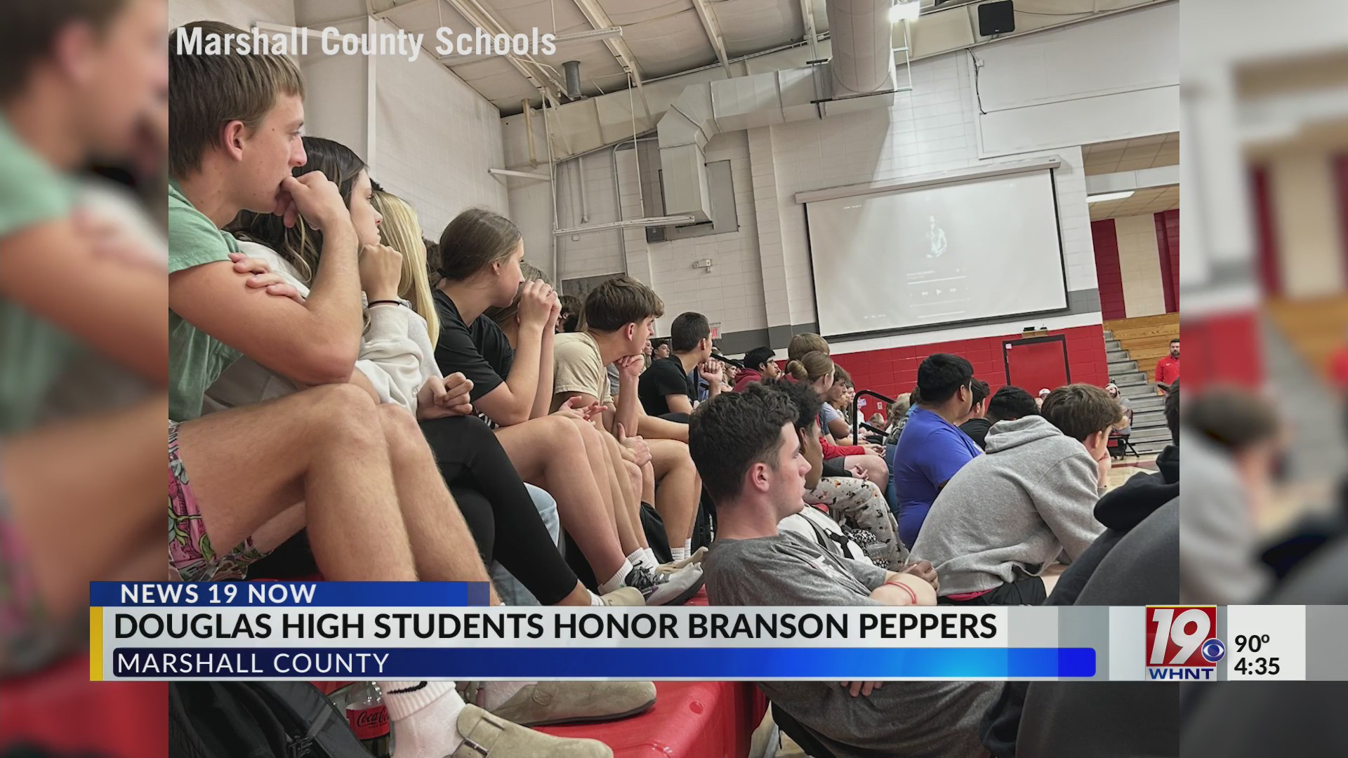 Douglas High Students Honor Branson Peppers | Sept. 18, 2025 | News 19 ...