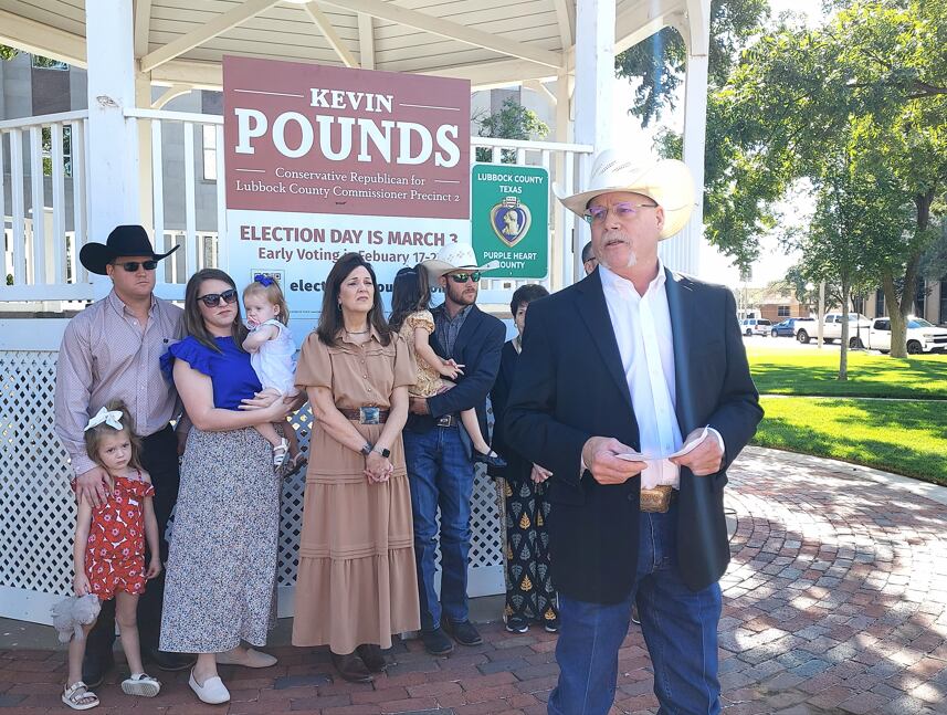 Kevin Pounds announces campaign for Lubbock County Commissioner Precinct 2