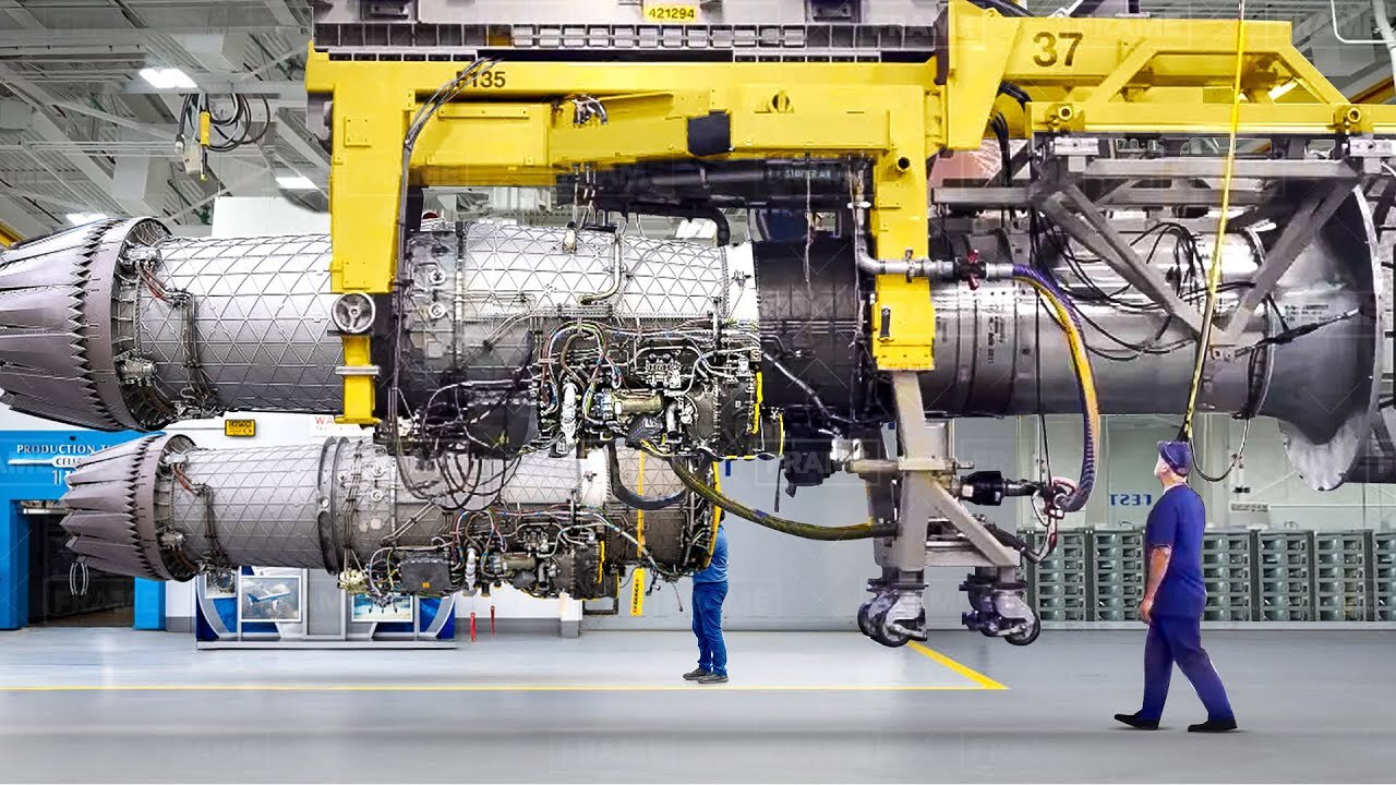The process behind the construction of the powerful jet engine in US F-35s