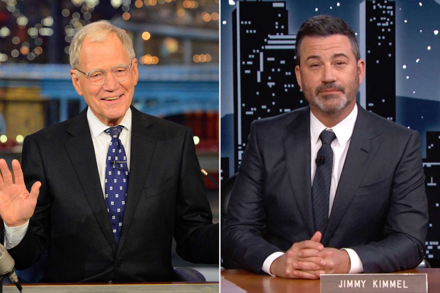 David Letterman condemns Jimmy Kimmel's suspension over Charlie Kirk ...