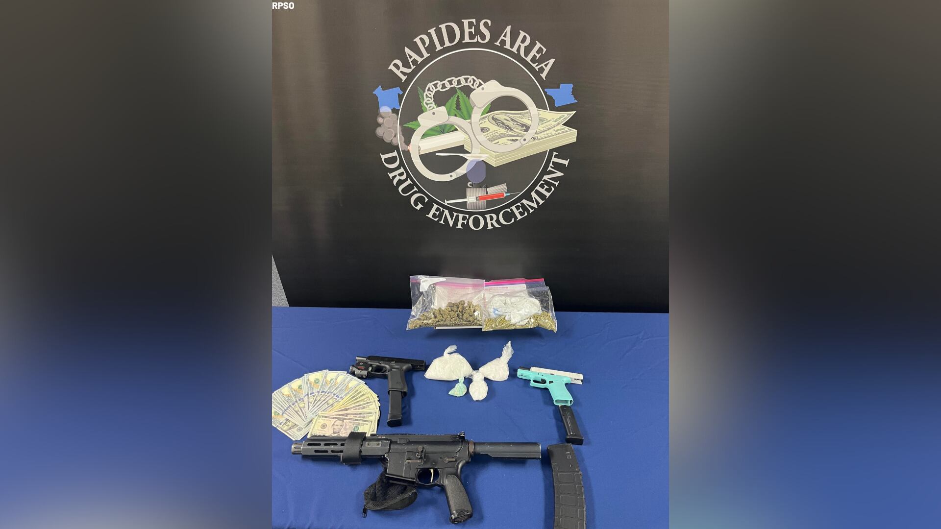 Alexandria man arrested on drug, weapon charges