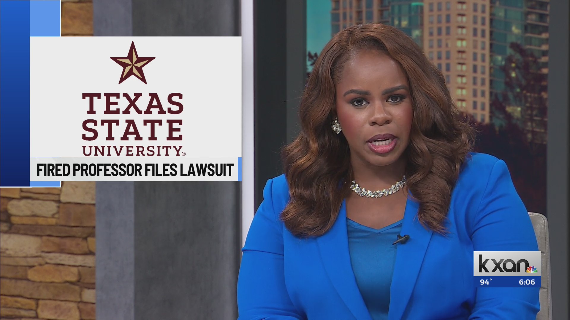 Tenured Texas State professor fired for conference comments sues, says ...