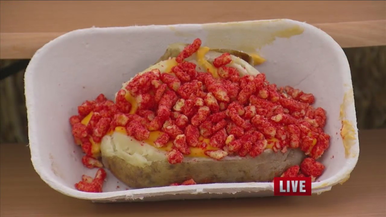 It's not a Kern County Fair without the Boy Scouts baked potato booth