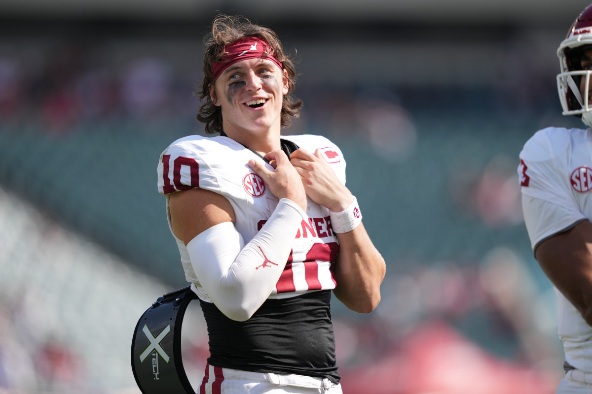 John Mateer vs. Jackson Arnold: Oklahoma QB's NIL Deal More Expensive ...