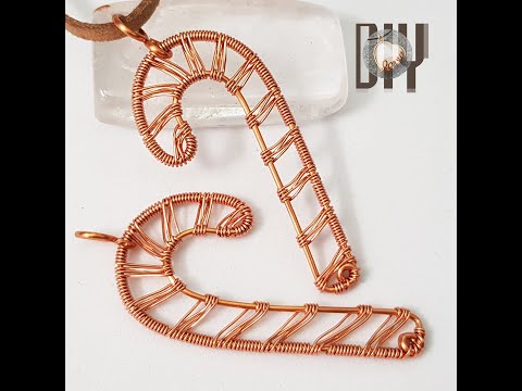 Candy cane | christmas | Pendant | jewelry | decoration @LanAnhHandmade ...