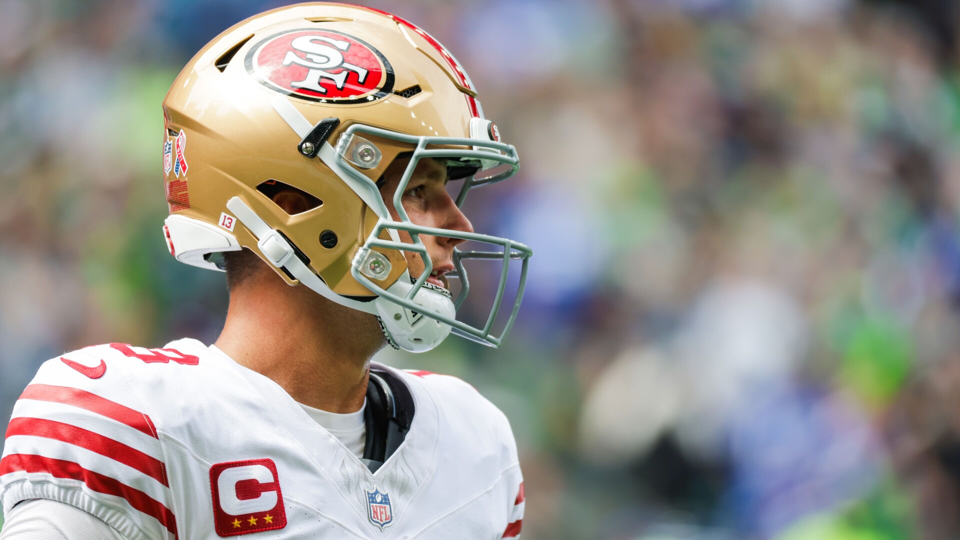 Kyle Shanahan holding out hope Brock Purdy can play Sunday