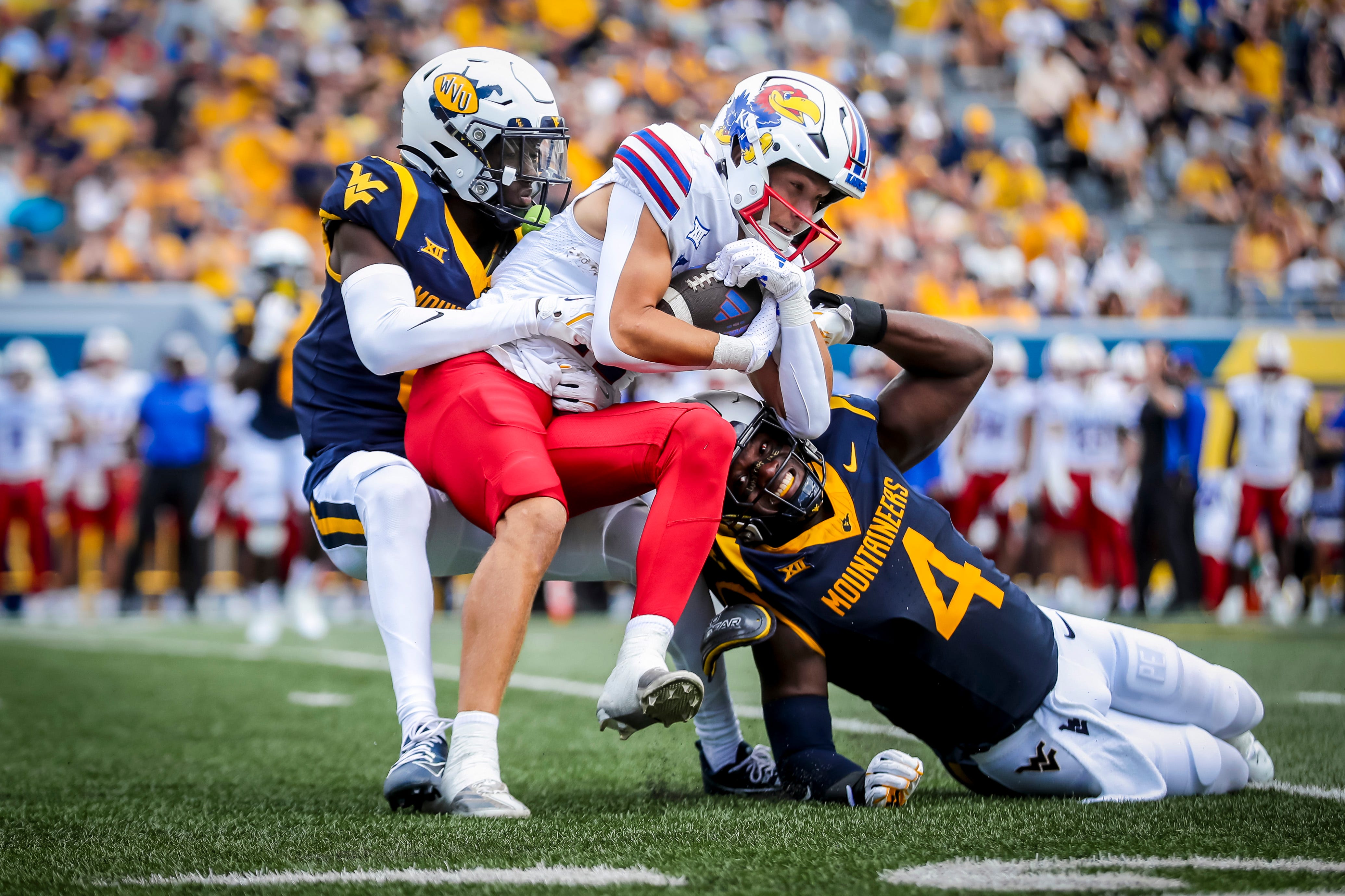 It’s time for Kansas football LB Trey Lathan to face his former team ...
