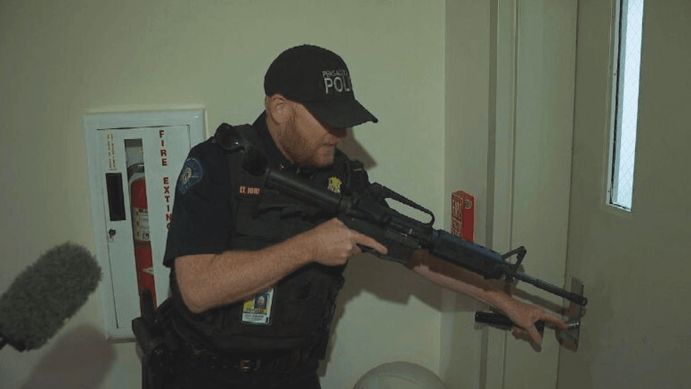 Two Pensacola Police officers help develop portable breaching device ...