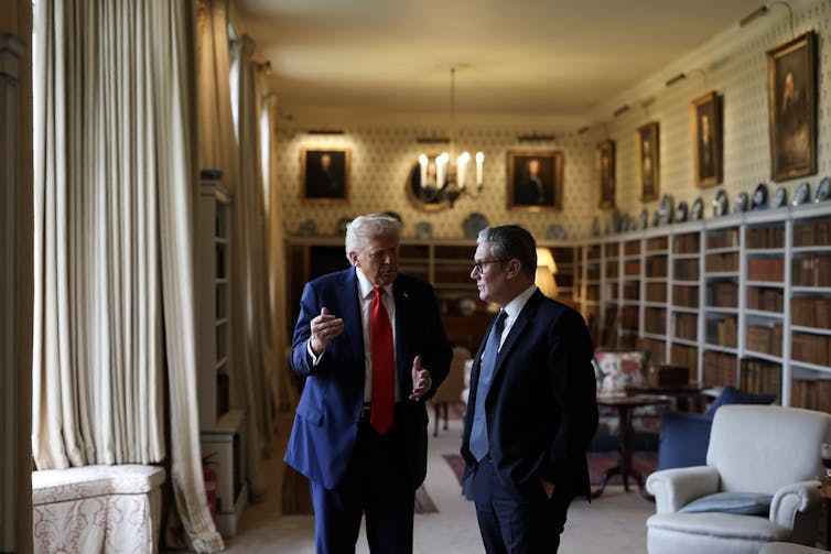 Trump state visit: behind talk of harmony there are notes of discord